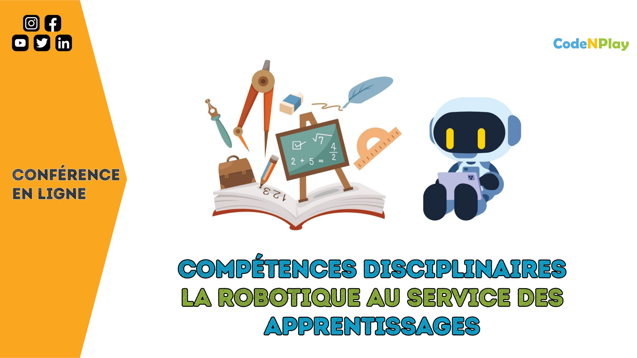 La robotique au service des apprentissages - CodeNPlay
